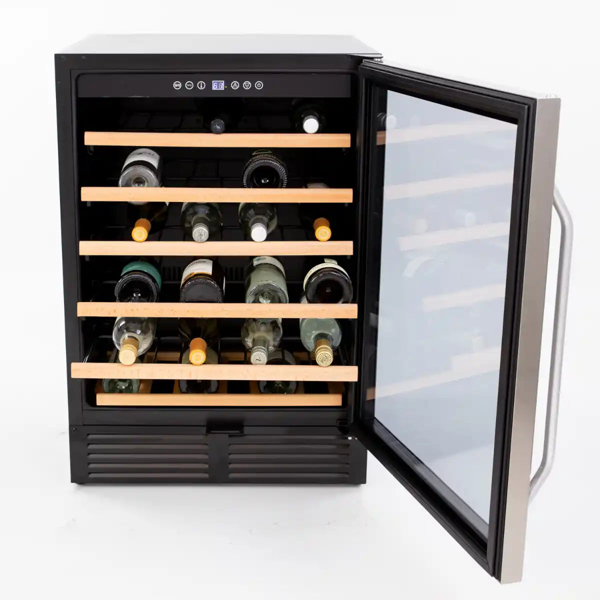 Avanti 50 Bottle Wine Cooler, in Stainless Steel — Beverage Cove
